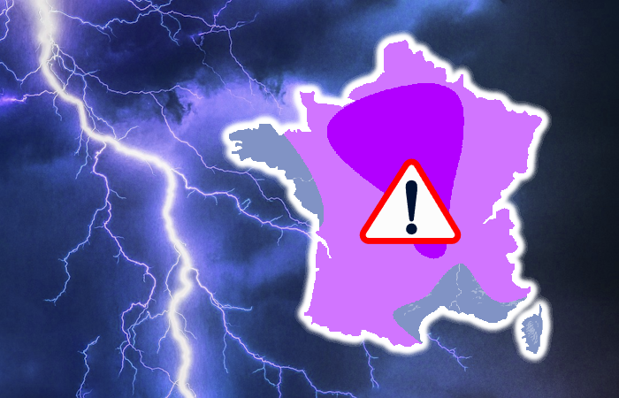 Actualités météo: Chaleur humide et risques de forts orages de mardi à mercredi 30/07/2024